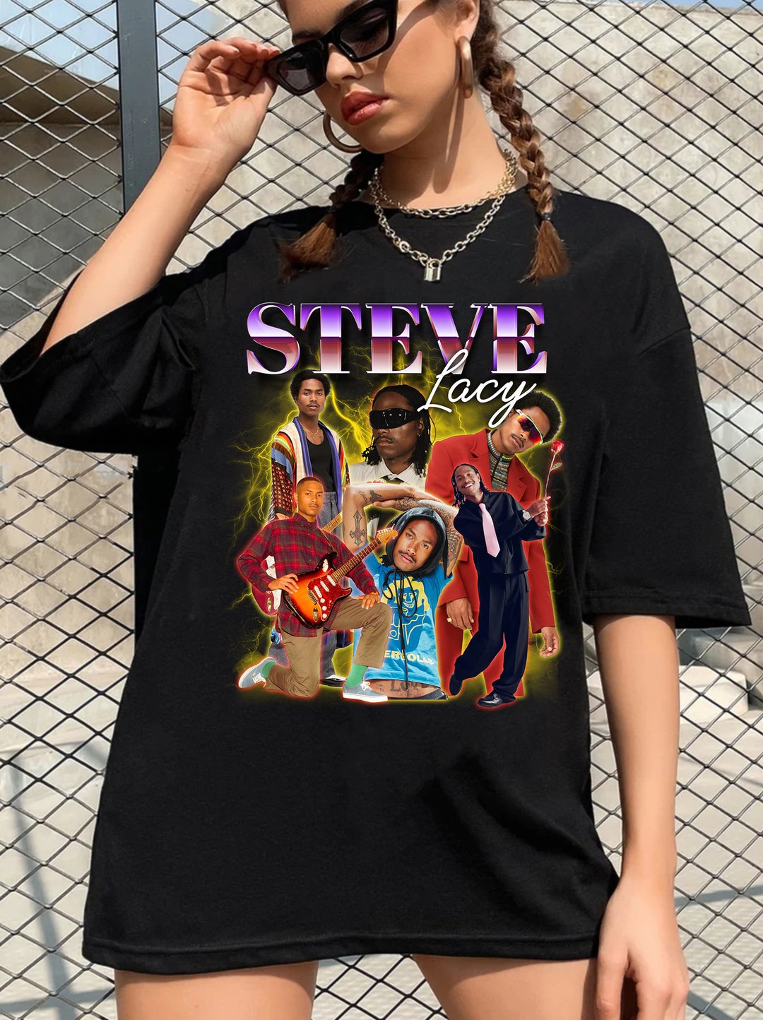 Retro Steve Lacy Png, Steve Lacy Gift Png, Vintage 90s Steve Lacy Png ...