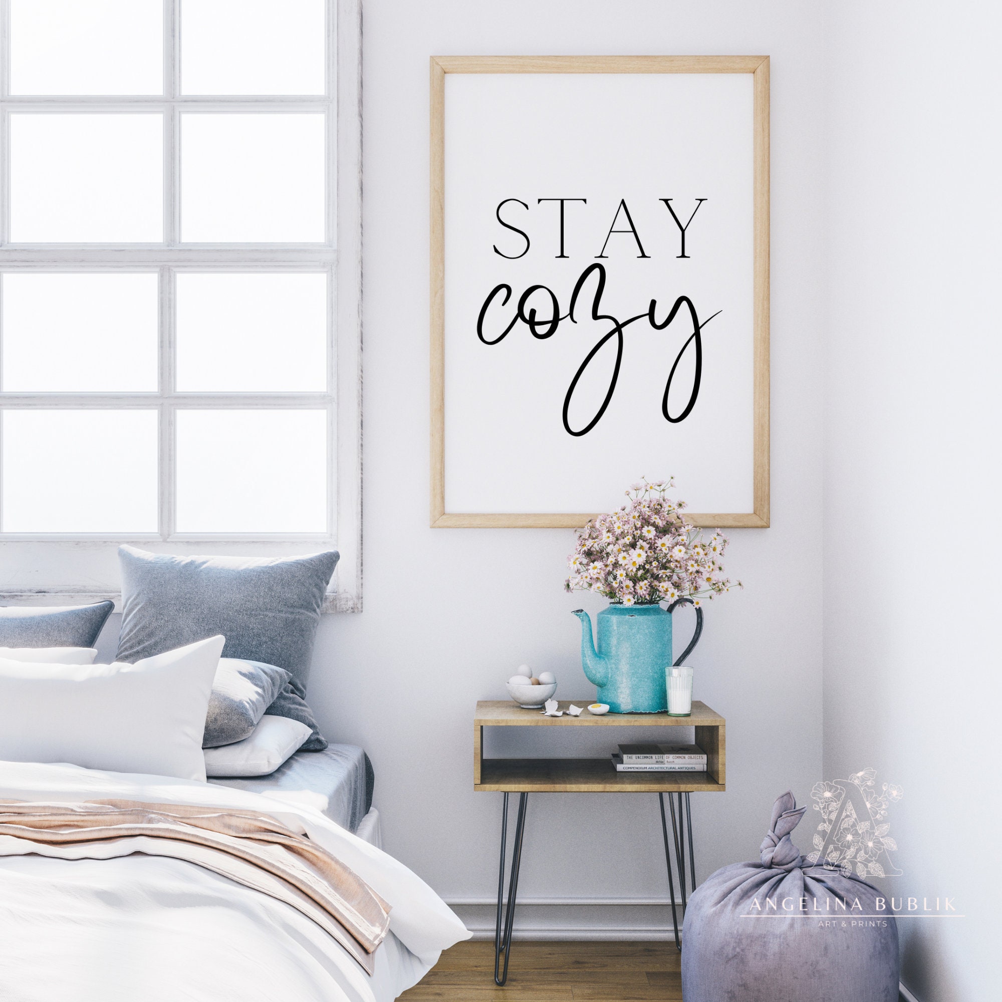 Stay Cozy - PRINTABLE DOWNLOAD - Multiple Sizes - Fall Print - Cold ...
