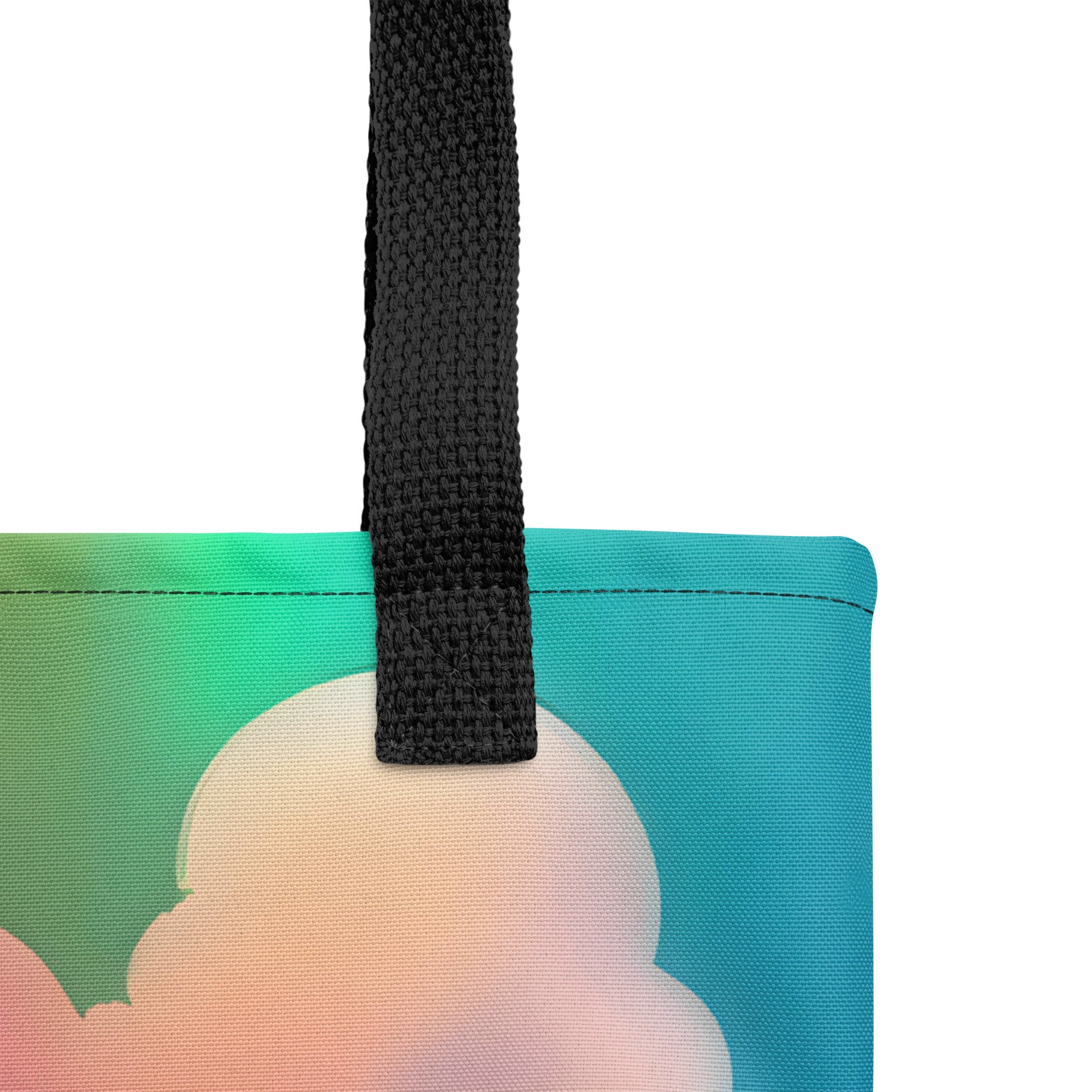 Rainbow Island Pride Prism Rainbow Tote Bags Unique Edgy - Etsy