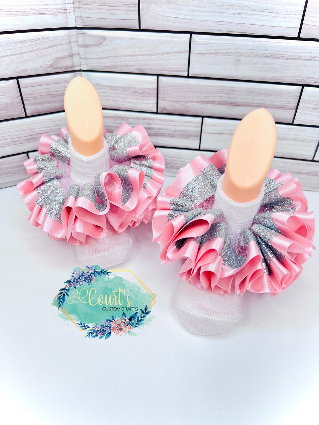 Custom Ruffle Anklets | Ribbon Anklets | Sockless Ribbon Anklets | Tutu ...