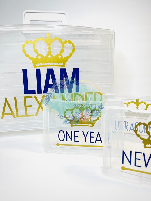 Milestone Photo Box Personalized Photo Storage Box Baby - Etsy