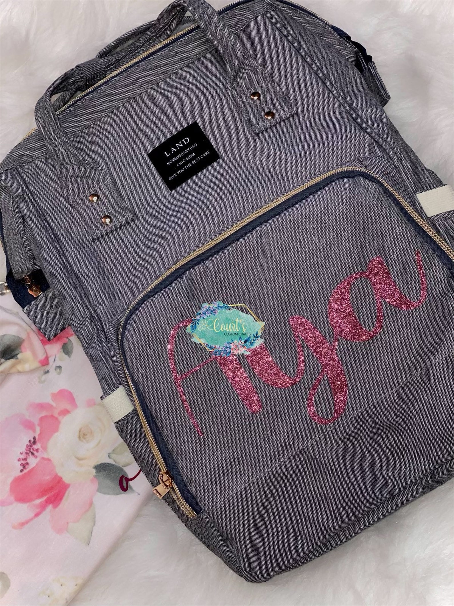 Personalized Diaper Bag | Diaper Bag Backpack - Etsy