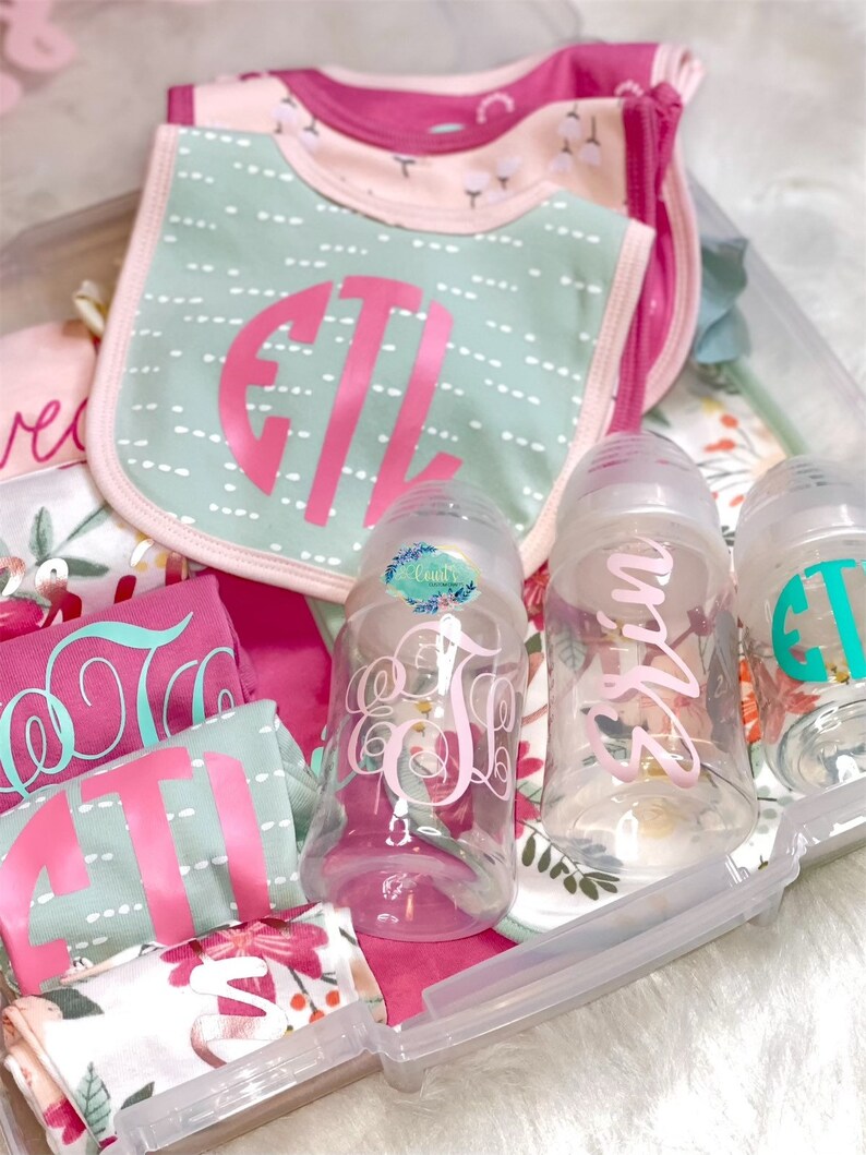 Large Personalized Baby Bundle Take Me Home Set Baby - Etsy