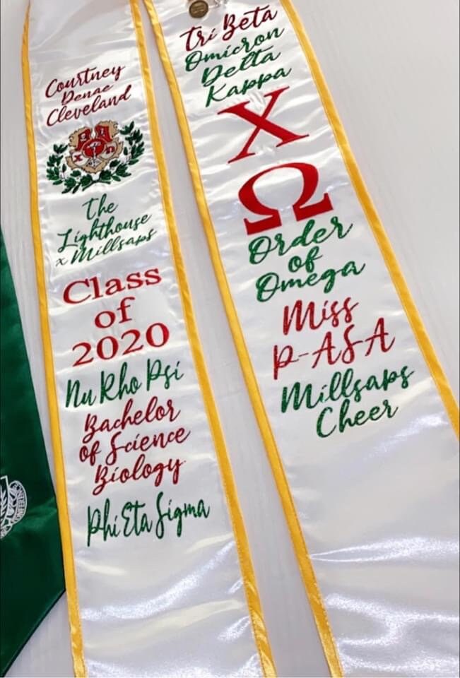 Custom Graduation Stole Personalized Stole Graduation Gift - Etsy