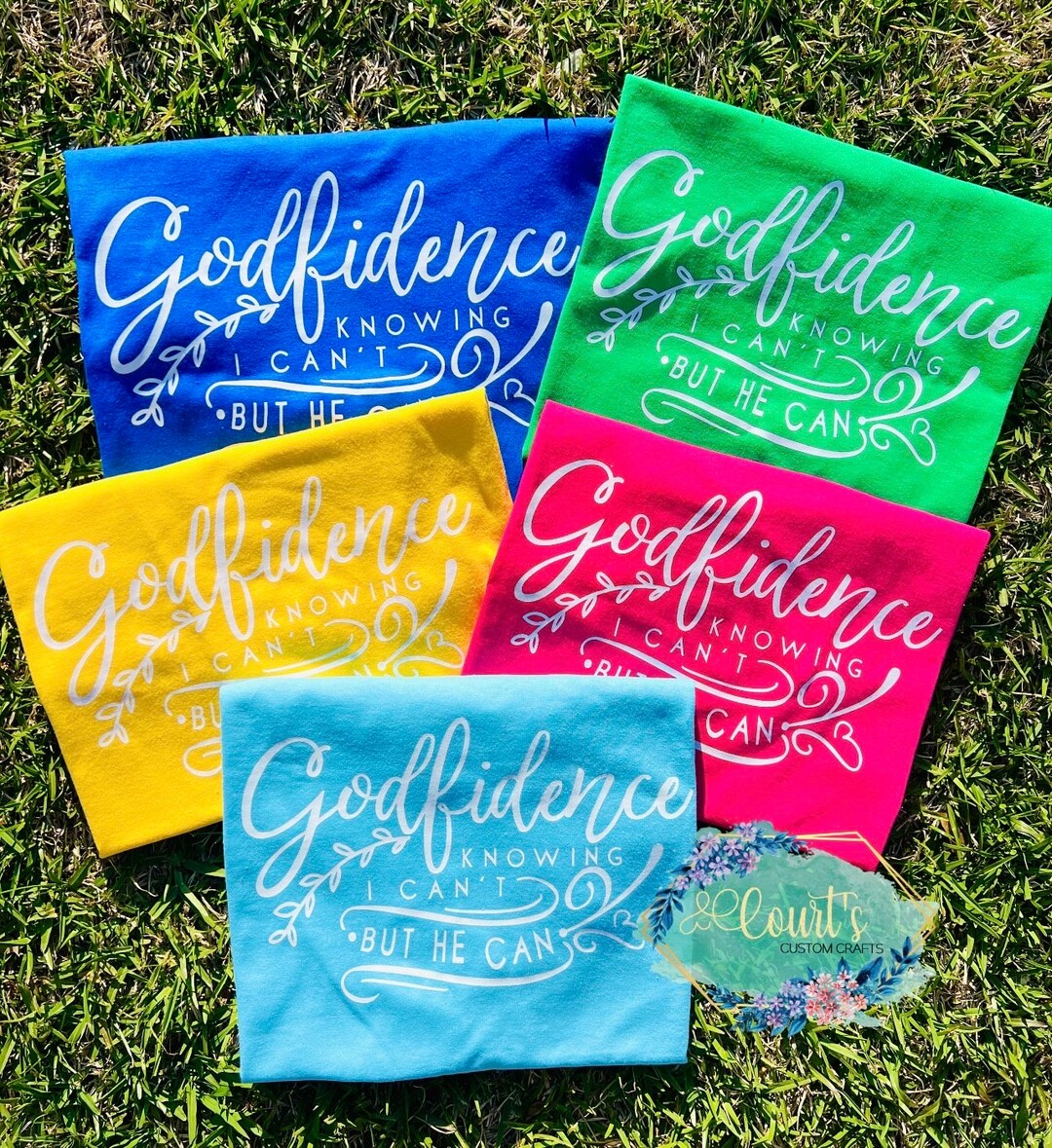 Godfidence Shirt | Christian Tee | Vinyl Shirt - Etsy