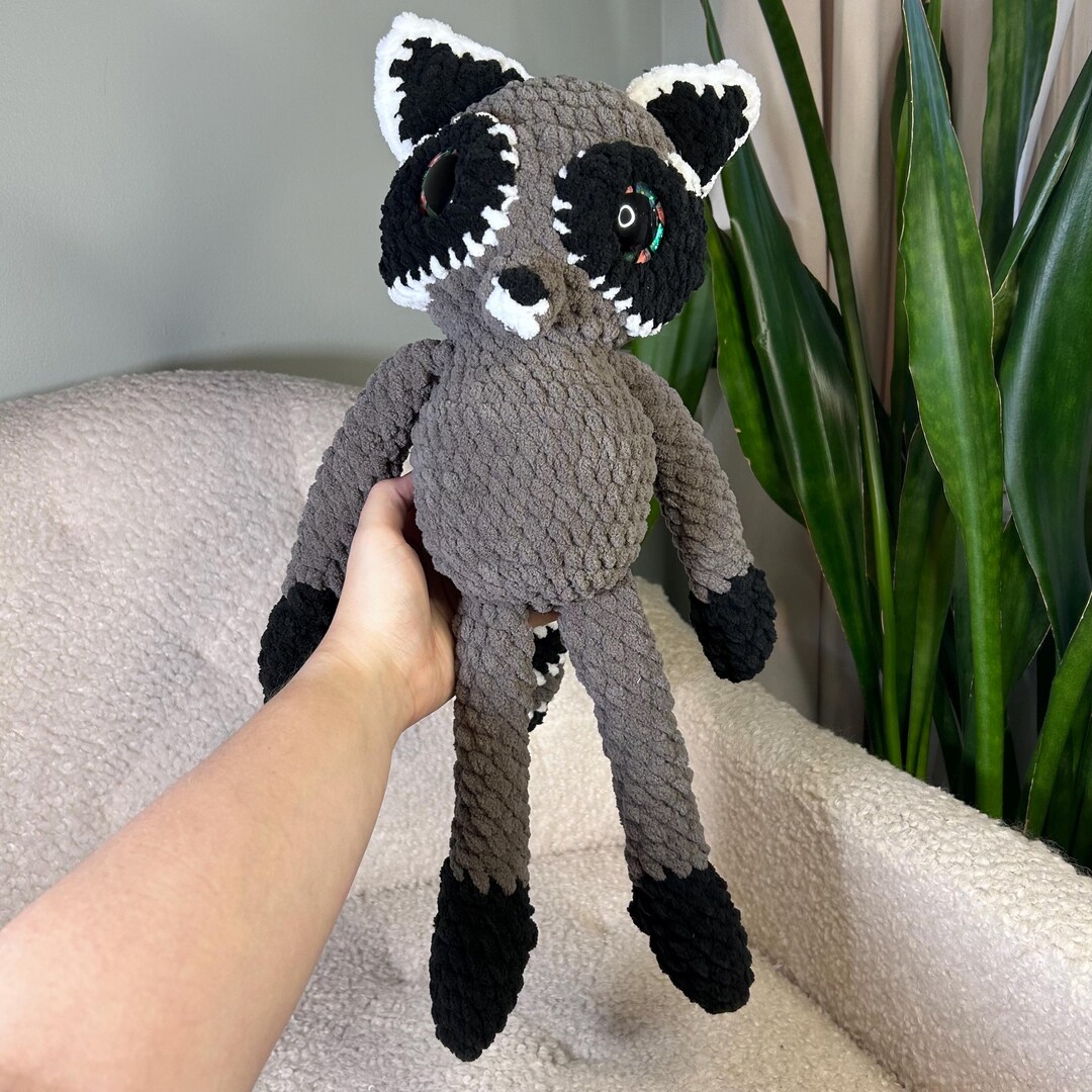 Rusty the Raccoon Plushie - Etsy