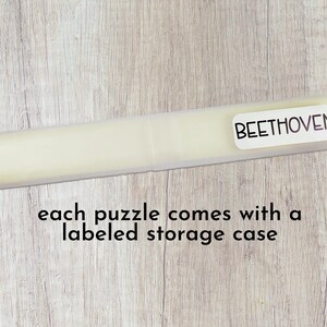 Music Composer Puzzle, Popsicle Stick, Elementary Music Activity, Music ...