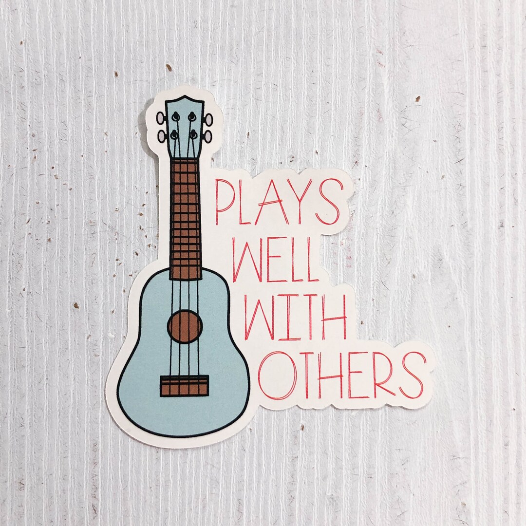 Sticker for Music Teacher, Sticker for Musician, Glossy Sticker ...