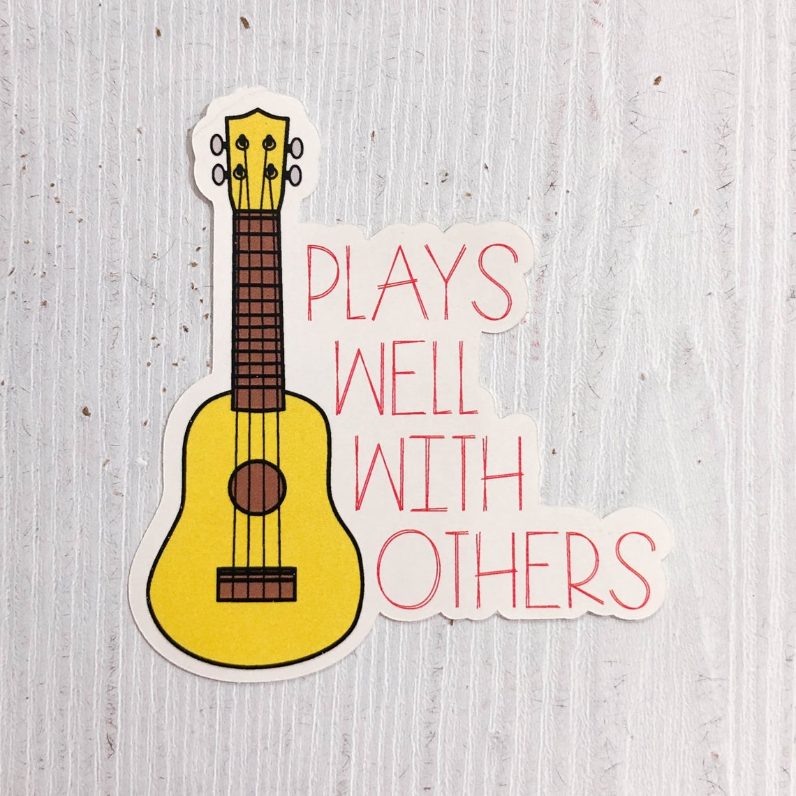 Sticker for Music Teacher Sticker for Musician Glossy - Etsy