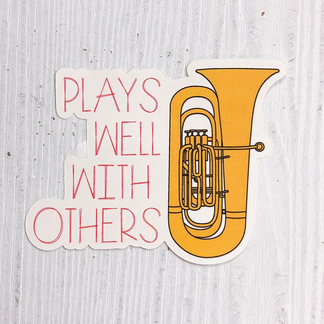Sticker for Music Teacher, Sticker for Musician, Glossy Sticker ...