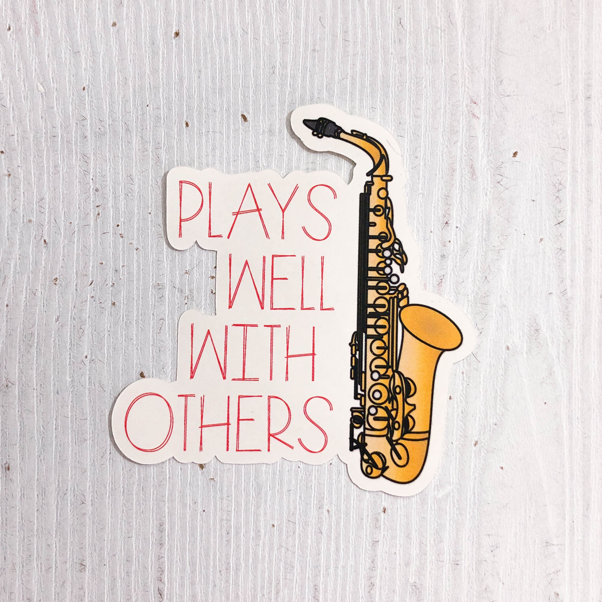 Sticker for Music Teacher Sticker for Musician Glossy - Etsy