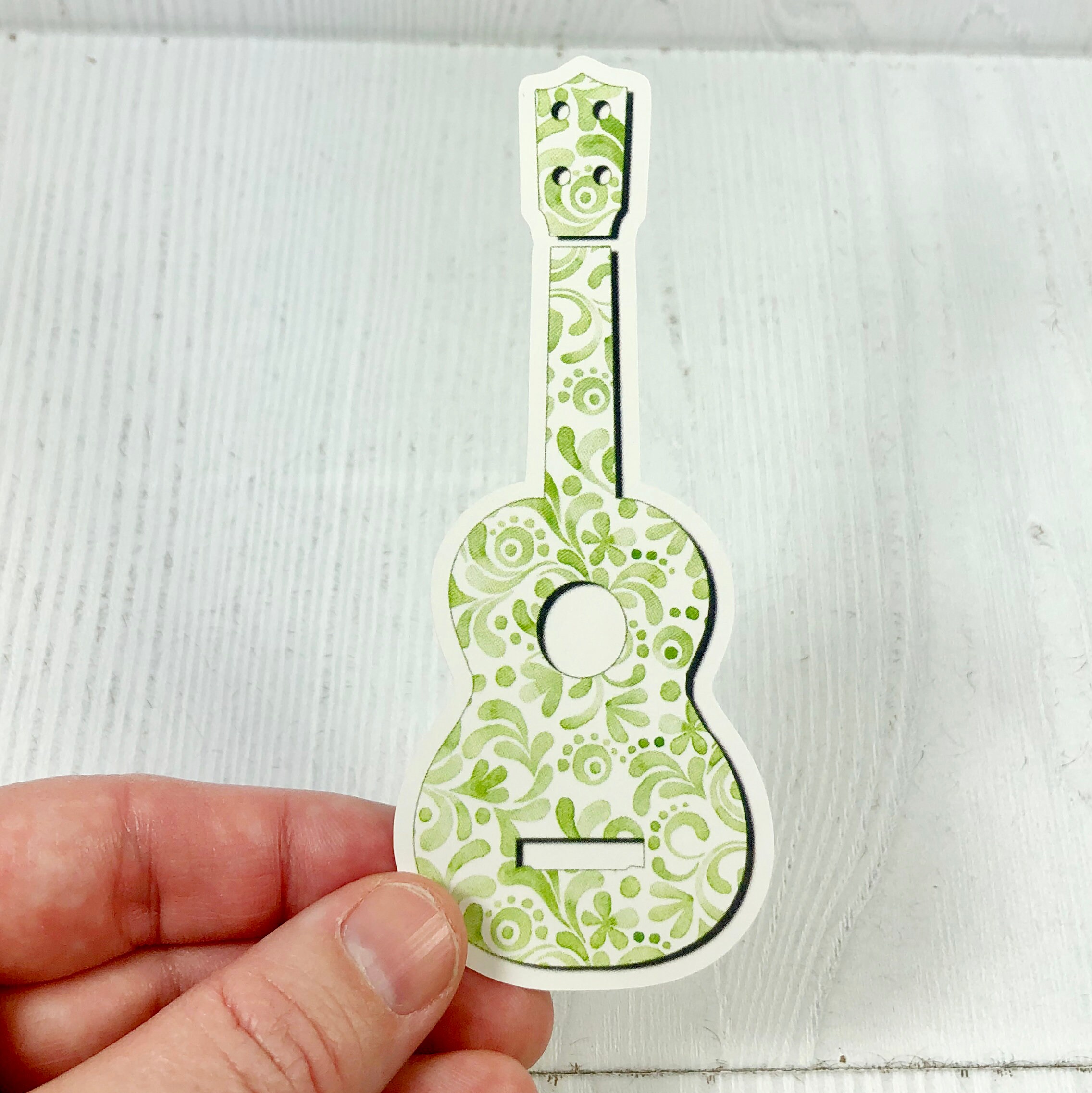 Ukulele music sticker Sticker for music teachers glossy | Etsy