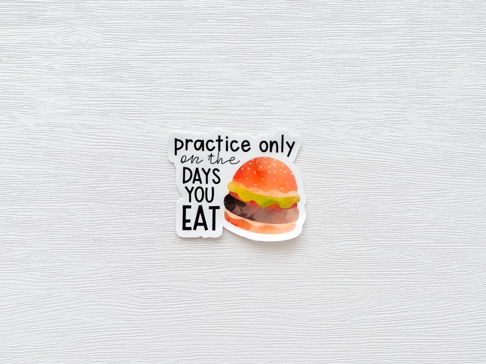 Practice Sticker for Music Teacher and Student, Glossy Sticker, Vinyl ...