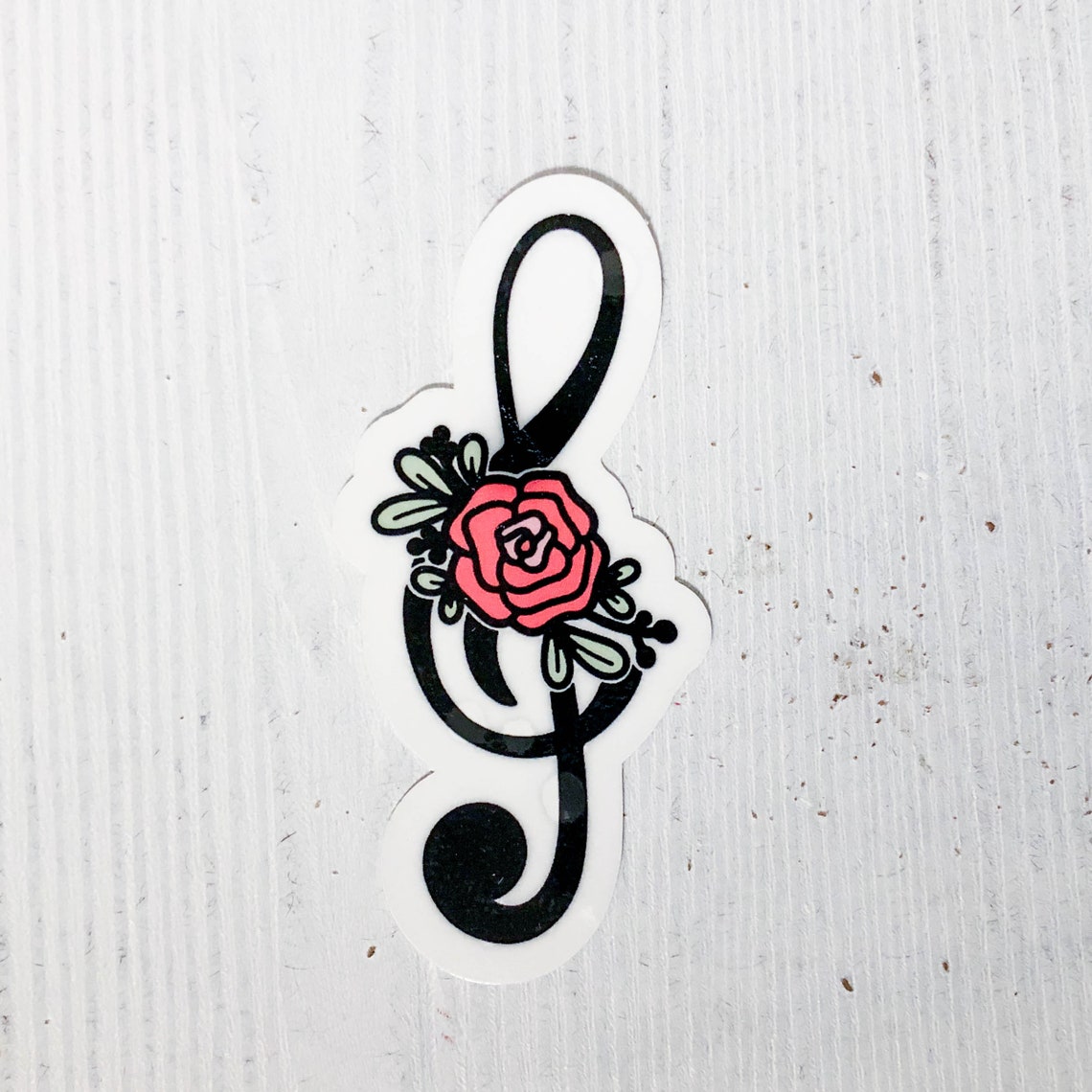 Sticker for Music Teacher Sticker for Musician Glossy - Etsy
