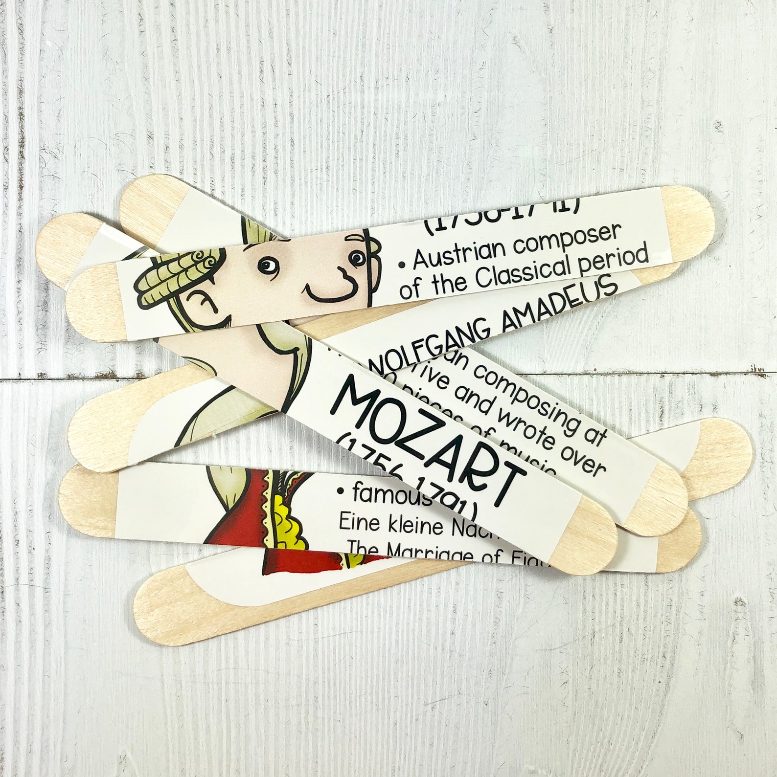 Composer Puzzle for Music Teachers Wooden Puzzle Music - Etsy