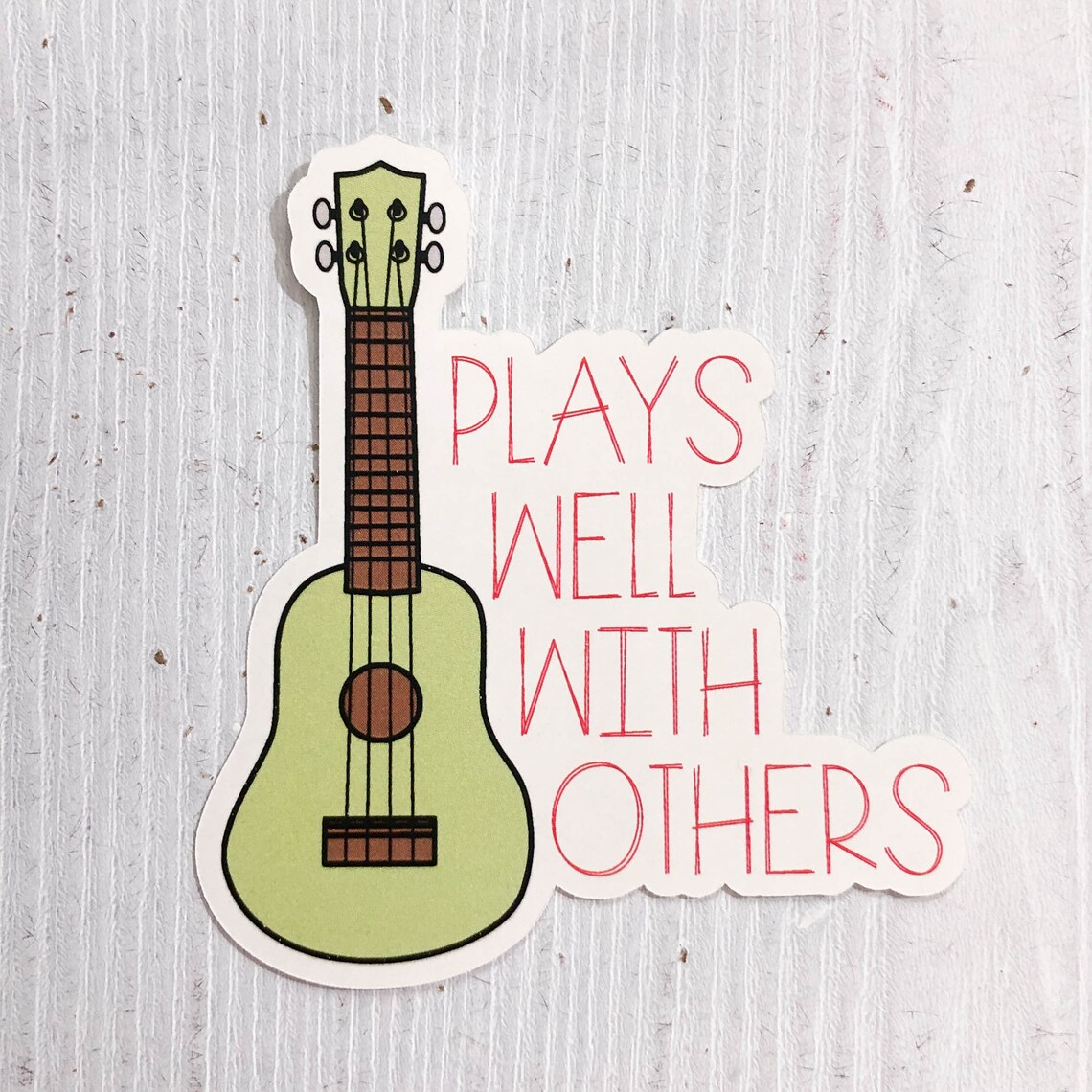 Sticker for Music Teacher Sticker for Musician Glossy - Etsy