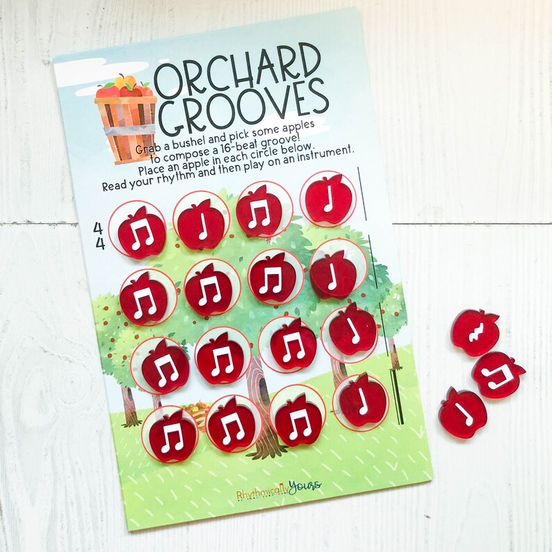 Music Education Manipulatives for Music Teachers Game Fall - Etsy