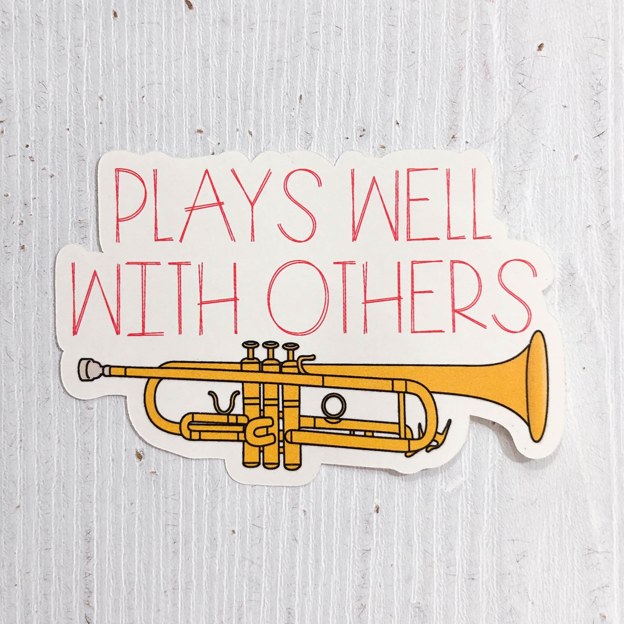 Sticker for Music Teacher, Sticker for Musician, Glossy Sticker ...