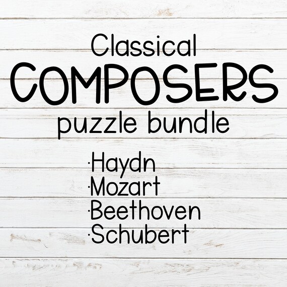 Toys & Games Games & Puzzles Puzzles music puzzle Franz Schubert ...