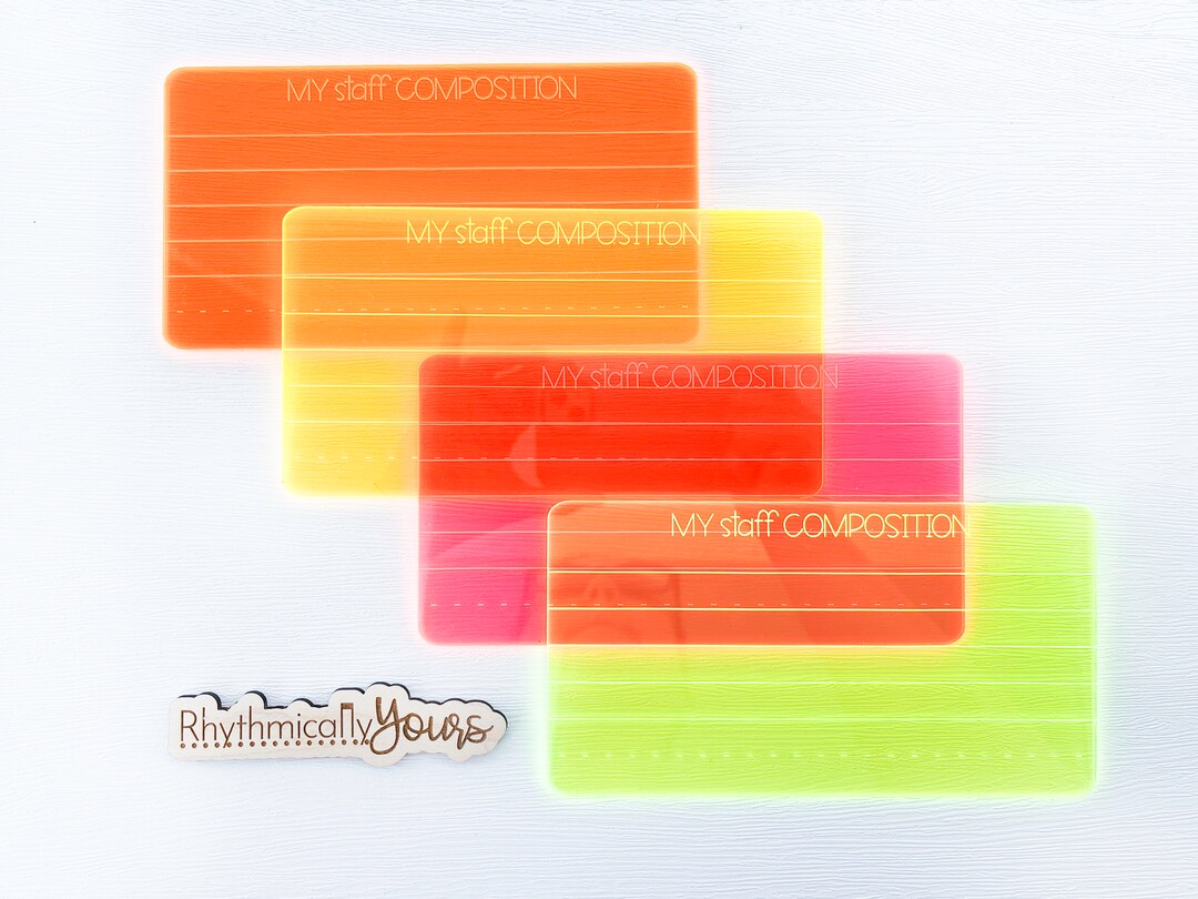 Dry Erase Music Staff for Melodic Writing; Glow Day for Music; Music ...