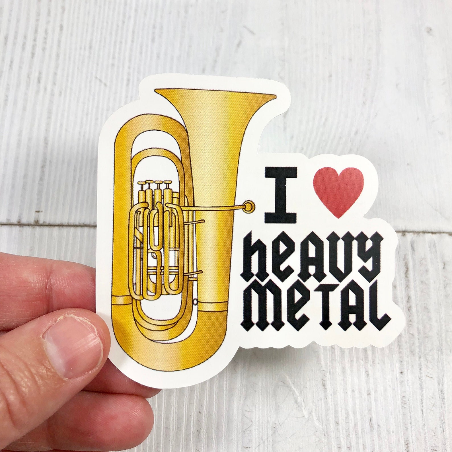 Funny Sticker for Musician and Music Teacher Glossy Sticker - Etsy