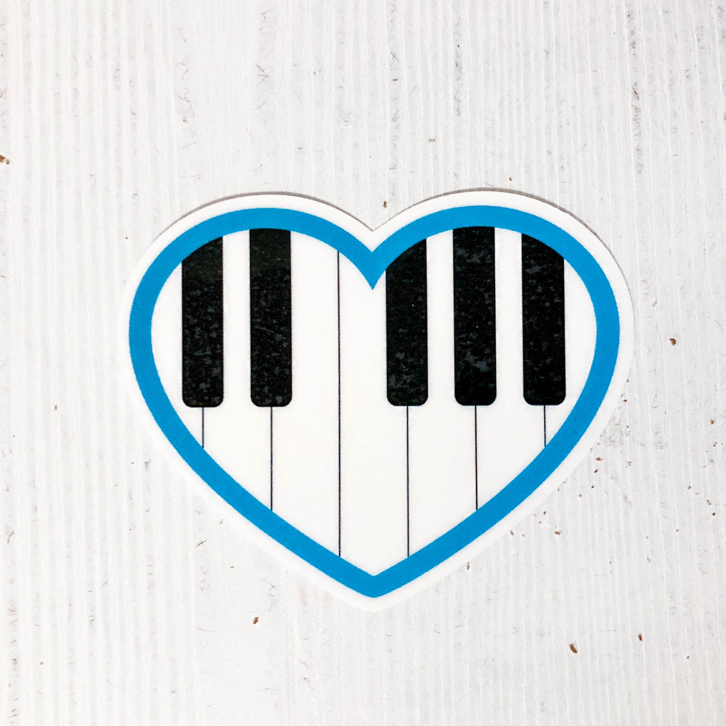 Sticker for Music Teacher Sticker for Piano Teacher Glossy - Etsy