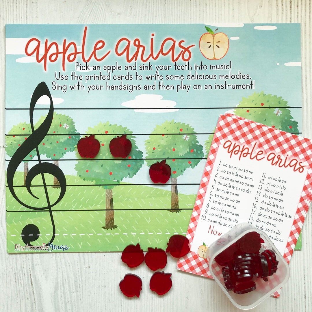 Music Education Manipulatives for Music Teachers, Melodic Writing, Fall ...