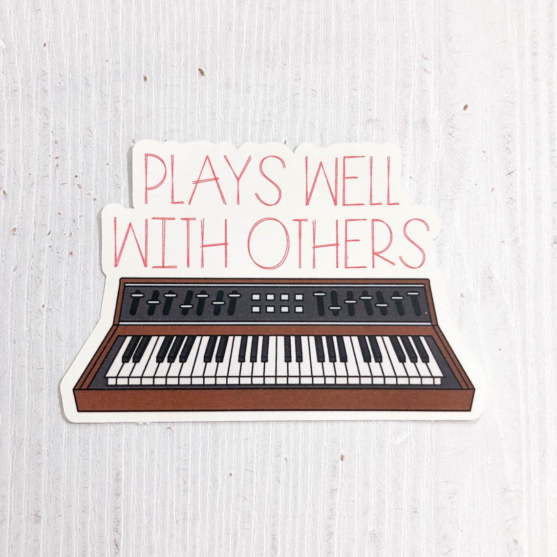 Sticker for Music Teacher Sticker for Music Teacher Glossy | Etsy