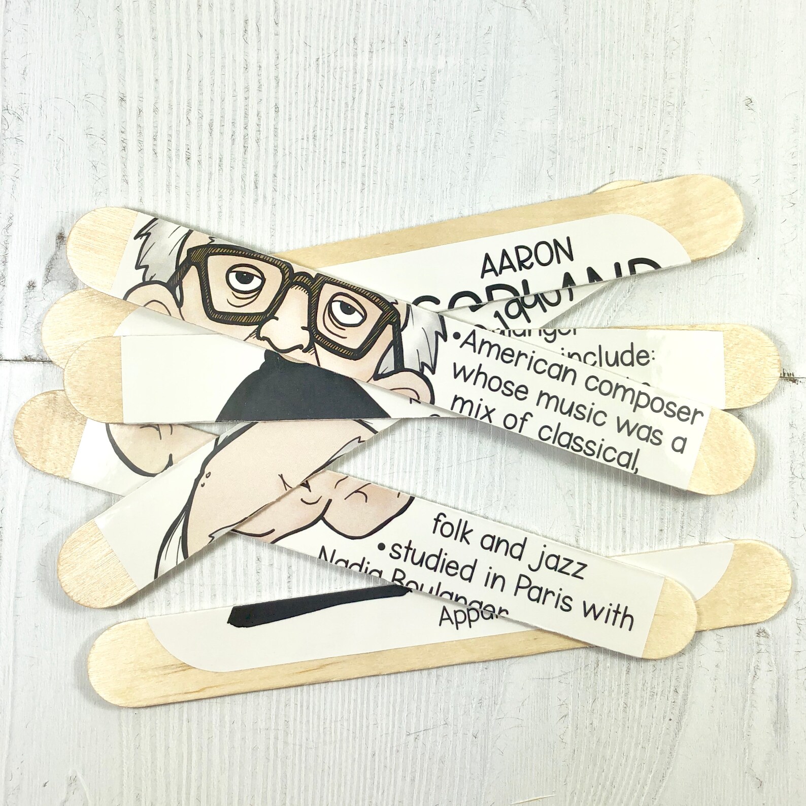 Composer puzzle for music teachers wooden puzzle music | Etsy