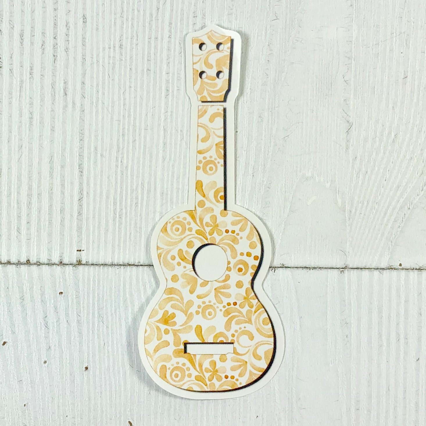 Ukulele music sticker Sticker for music teachers glossy | Etsy