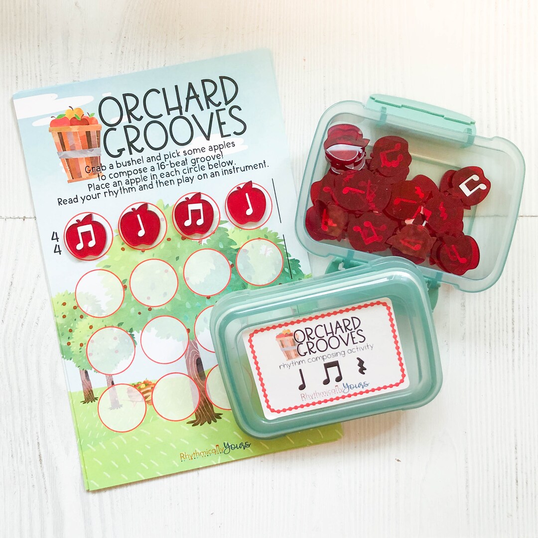 Music Education Manipulatives for Music Teachers, Game, Fall Music ...