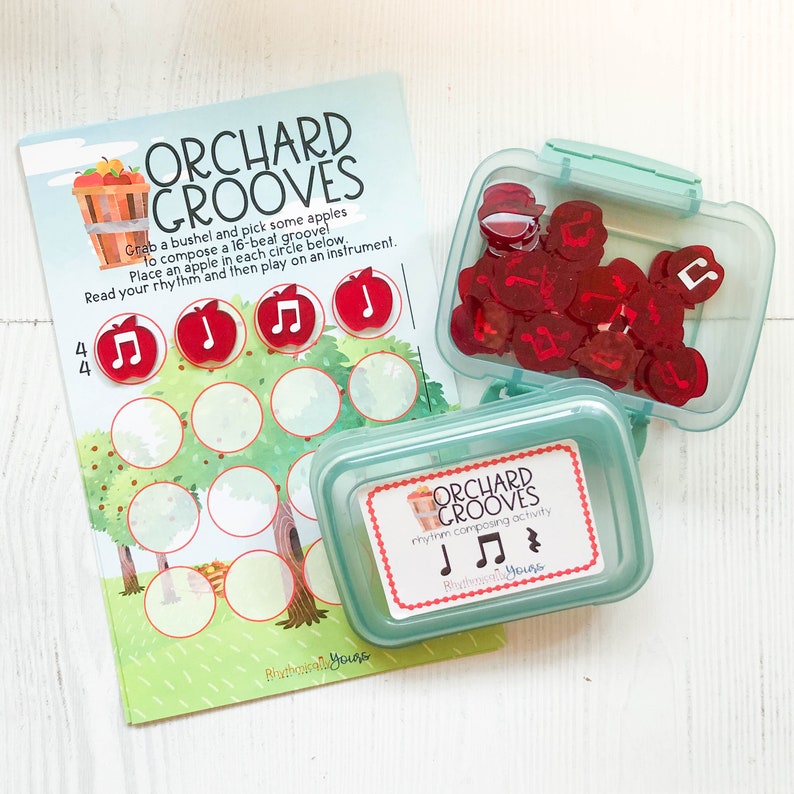 Music Education Manipulatives for Music Teachers Game Fall - Etsy