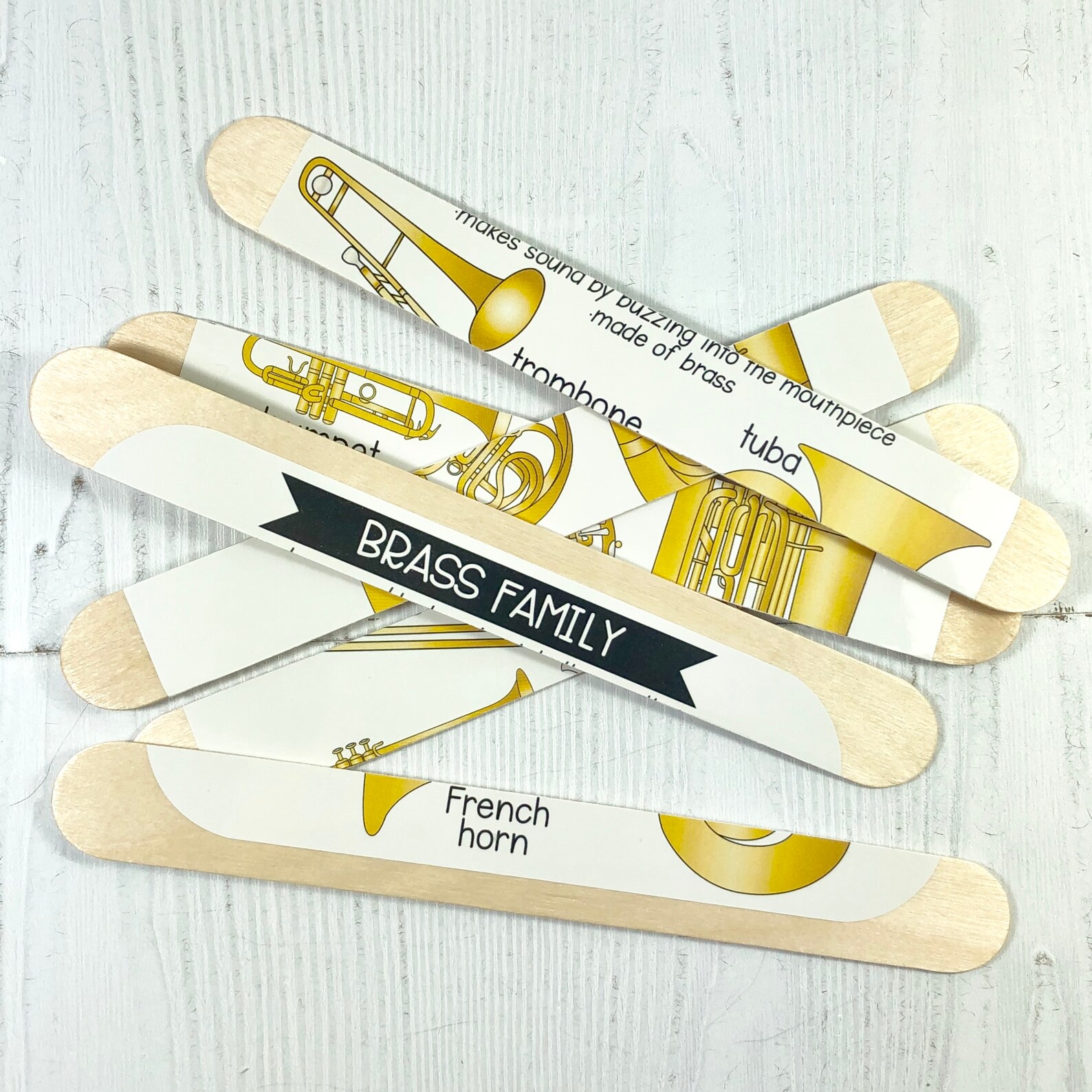 Orchestra Instruments Puzzle for Music Teachers Wooden - Etsy