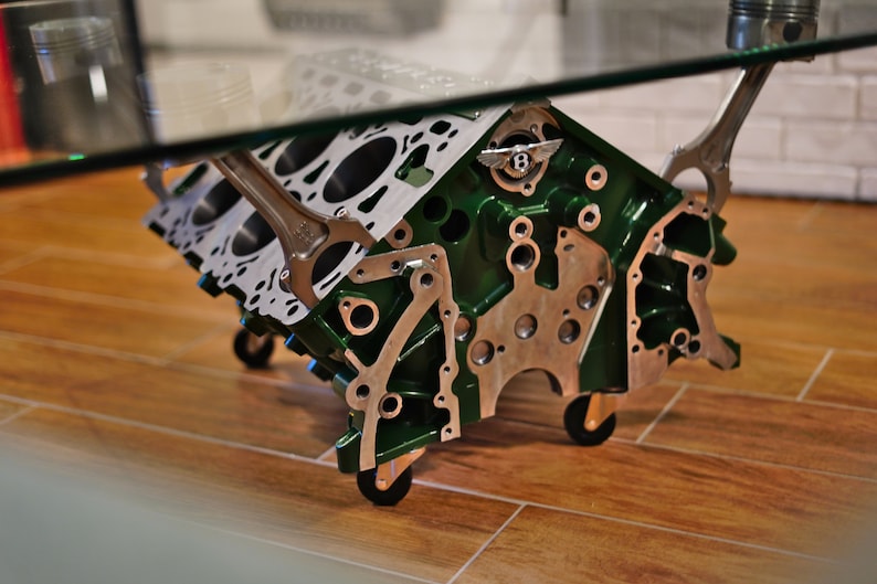 Bentley W12 Engine Coffee Table - Etsy
