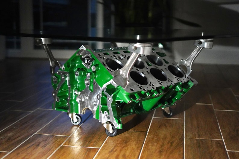 Bentley W12 Engine Coffee Table - Etsy