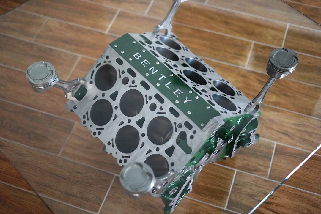 Bentley W12 Engine Coffee Table - Etsy