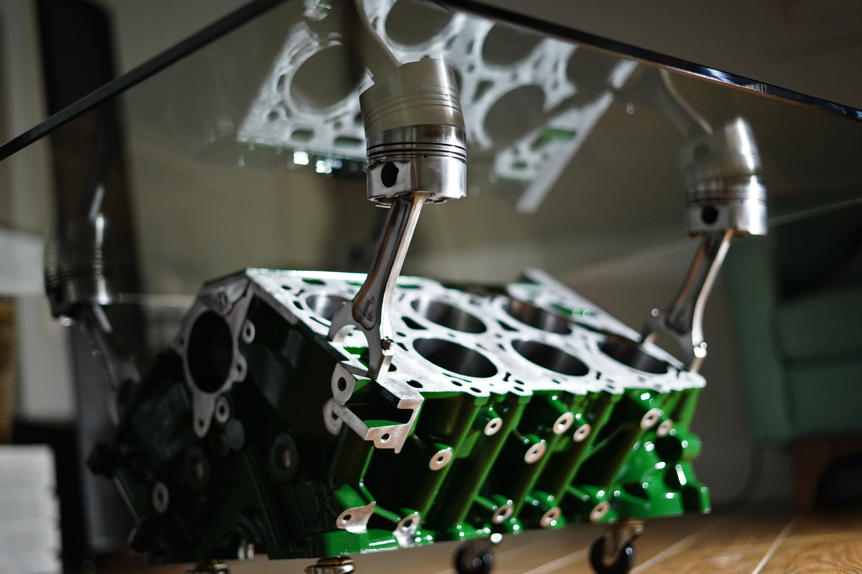 Bentley W12 Engine Coffee Table - Etsy