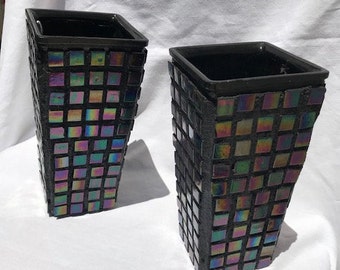 Mosaic vases | Etsy
