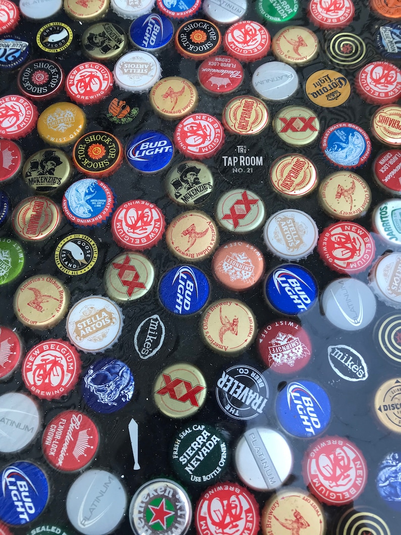 Beer Cap Serving Tray - Etsy