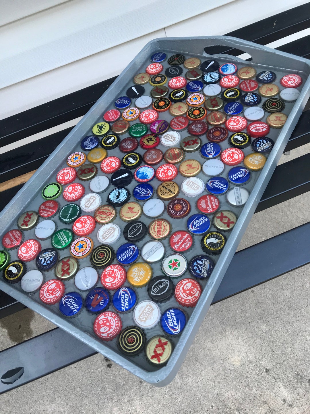 Beer Cap Serving Tray - Etsy