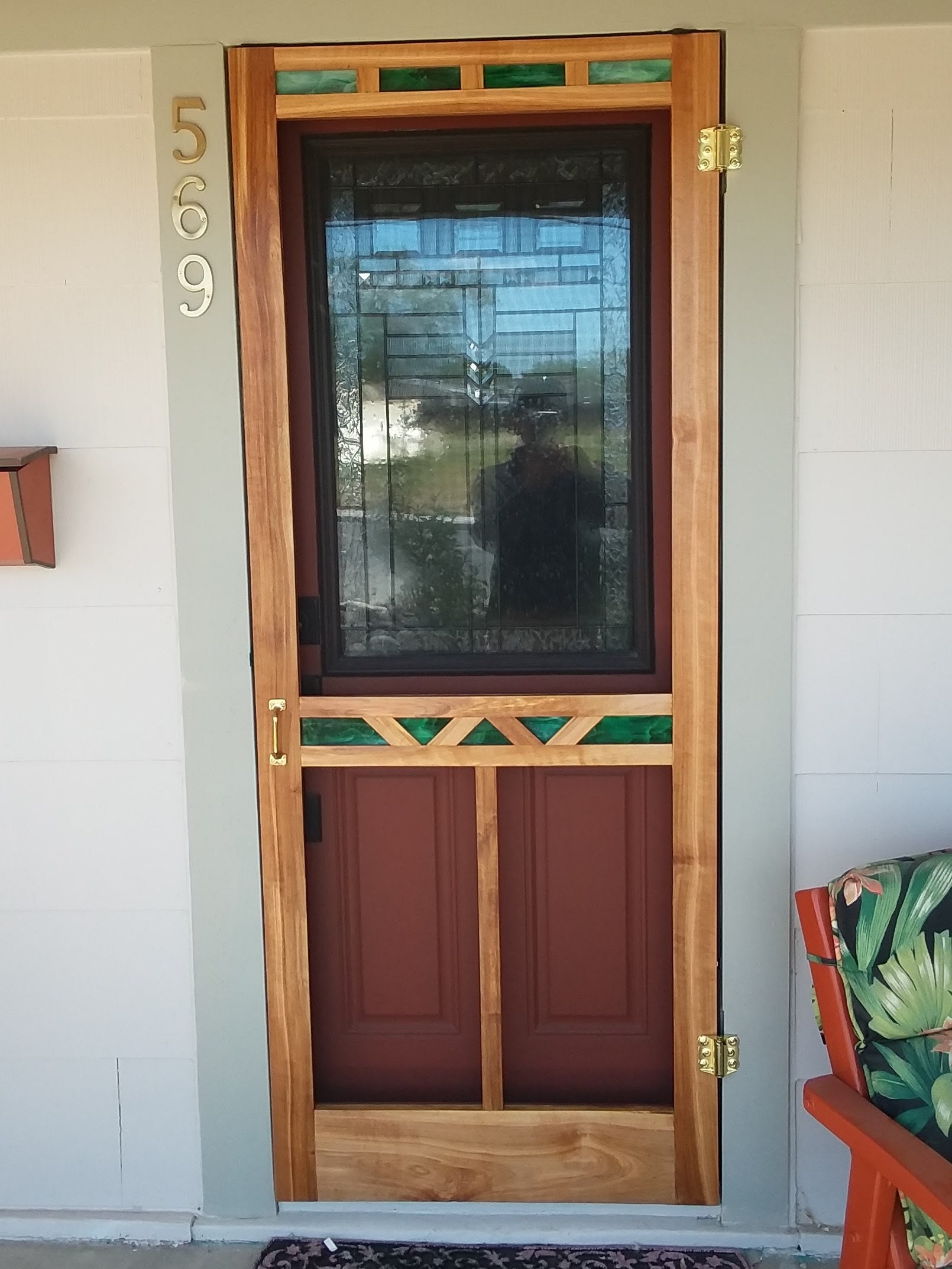 Custom Wood Screen Door - Etsy