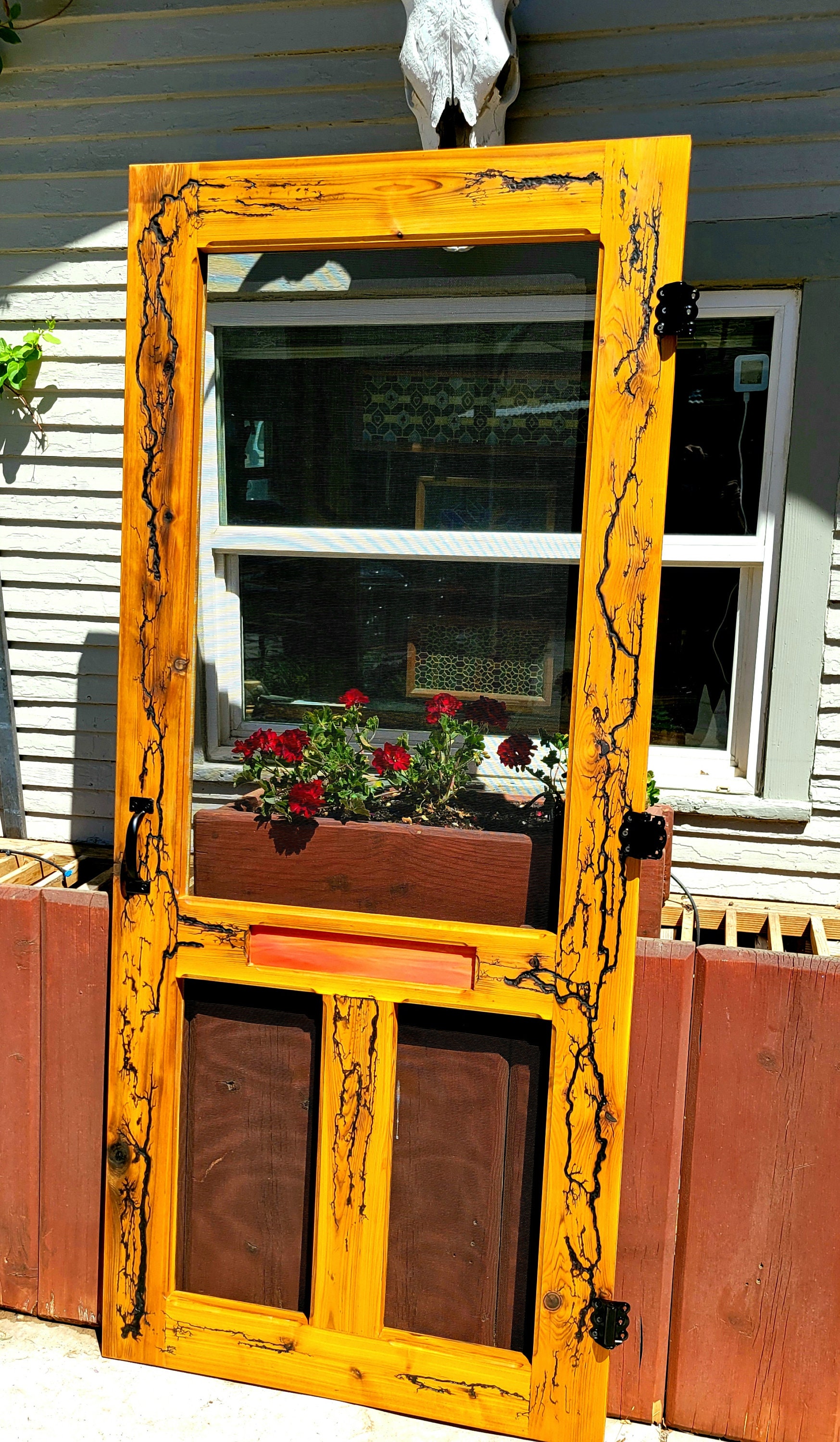 Custom Wood Screen Door - Etsy