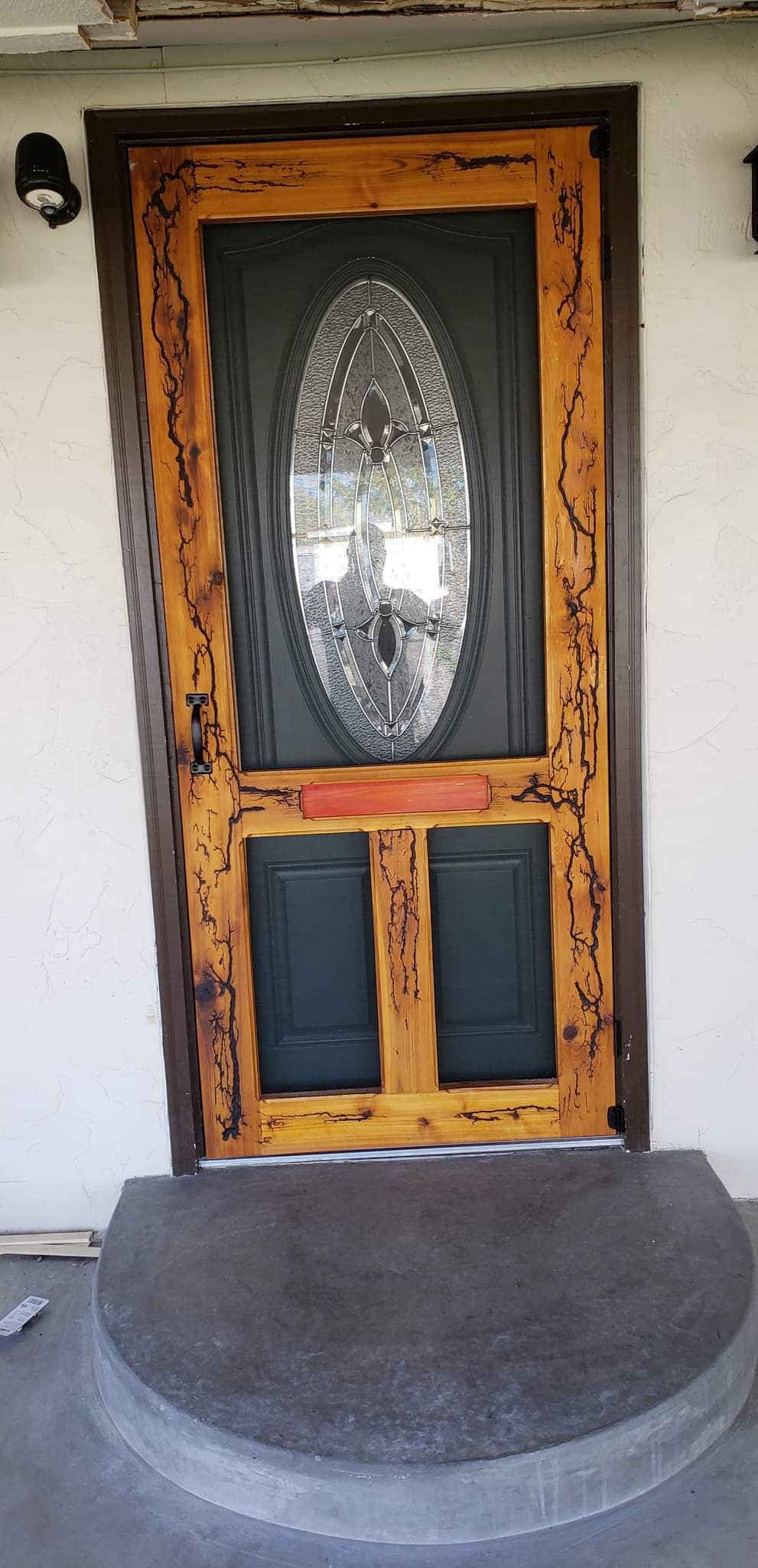 Custom Wood Screen Door - Etsy