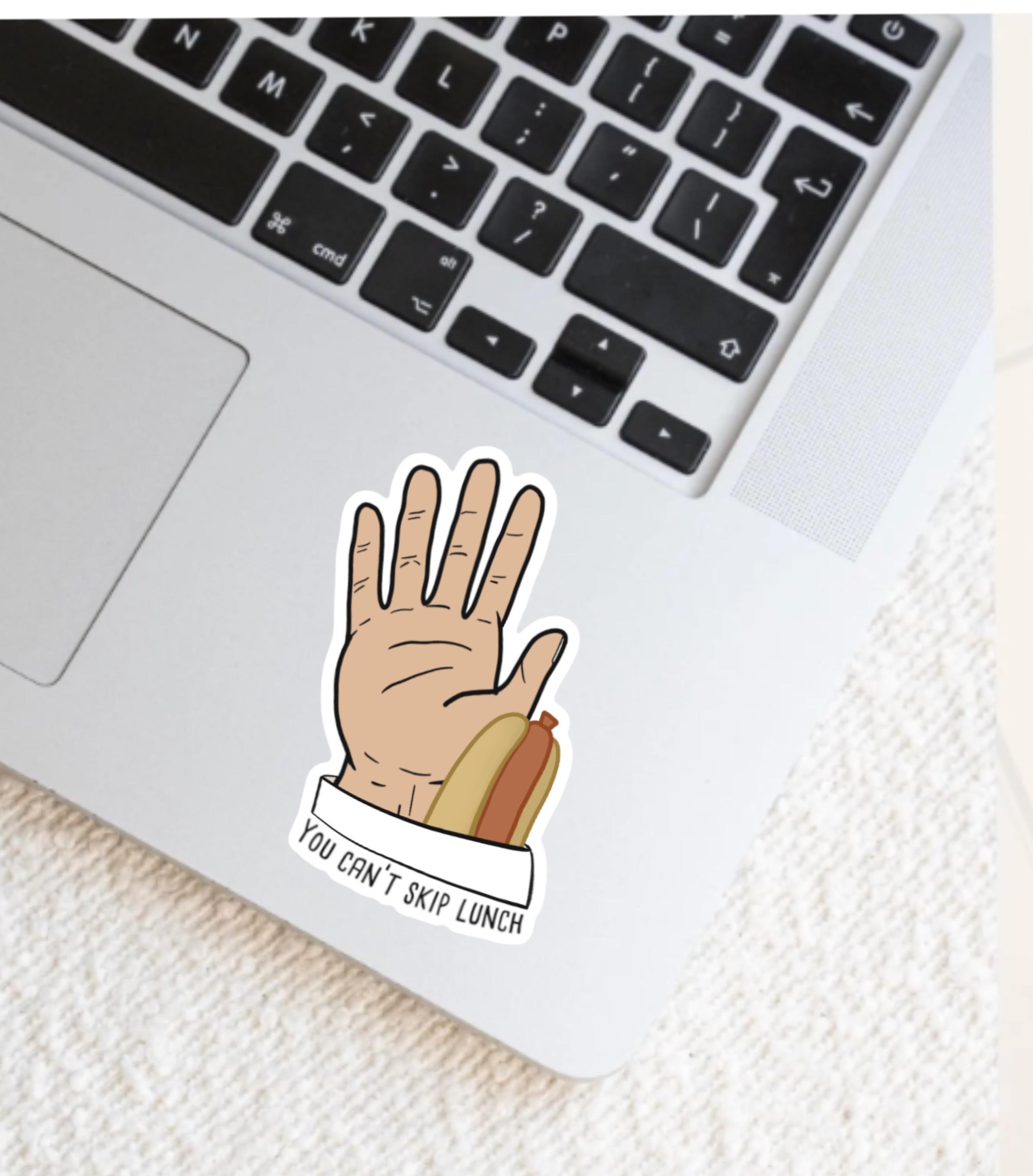 You Can’t Skip Lunch Sticker Inspired by I Think You Should Leave ...