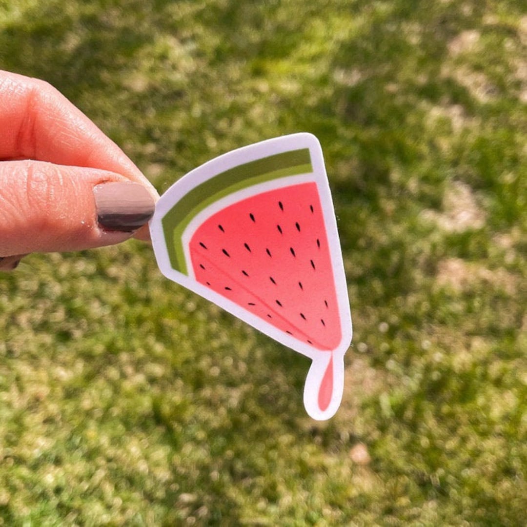 Watermelon Slice Sticker | Summer Sticker | Summer Time | Juicy | Melon ...