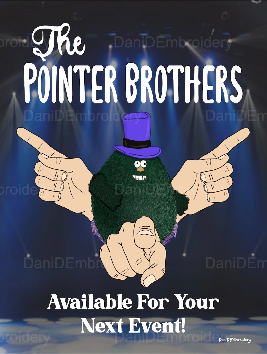 Pointer Brothers Print Inspired by Tim Robinson Sketch From the ...