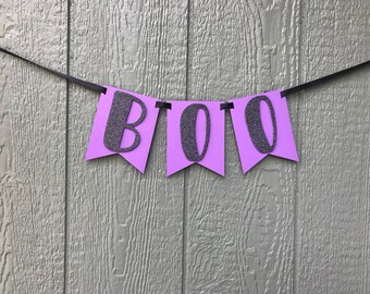 Boo banner | Etsy