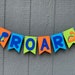 Dinosaur Birthday Banner: Roar Dino Party Decor - Etsy