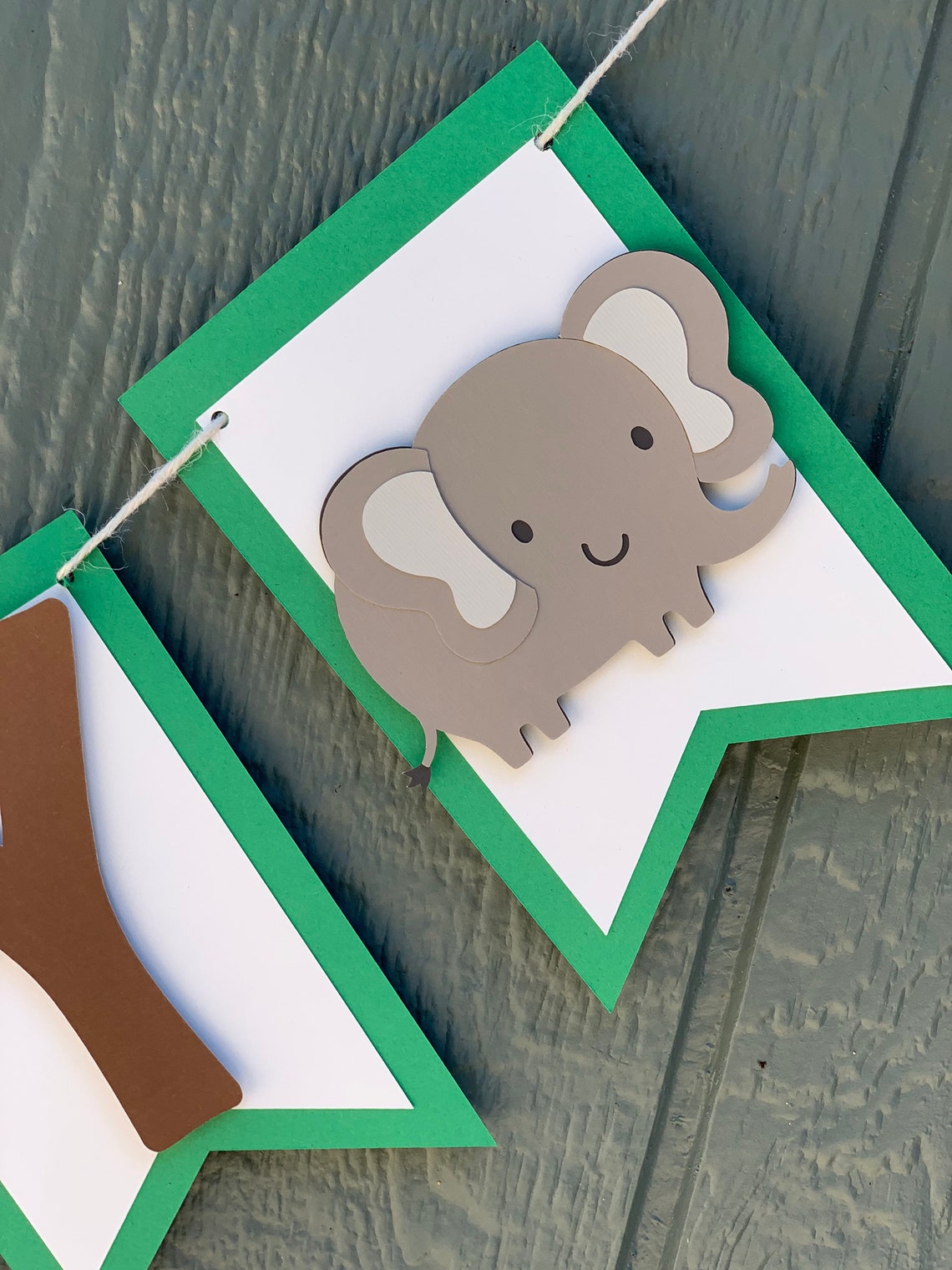 Zoo Animal Happy Birthday Banner Jungle Happy Birthday - Etsy