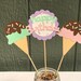 Ice Cream Birthday Centerpieces Sprinkle Centerpiece Mint - Etsy